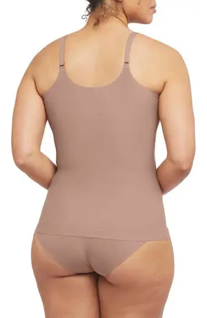 Spanx Spanxshape™ Invisible Cotton Blend Cami - Cafe Au Lait