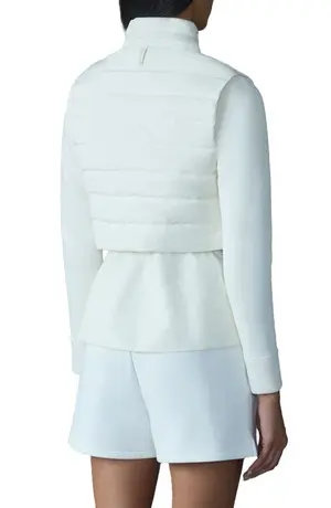 Mackage Priscilla 3-in-1 Hybrid Jacket With Down Vest - Cream