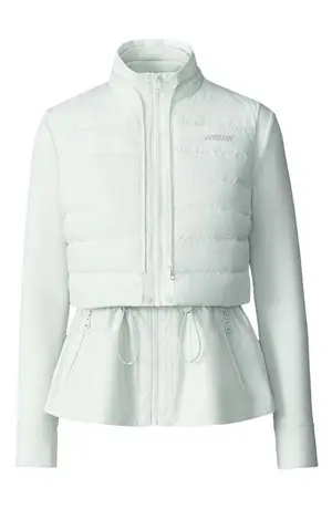 Mackage Priscilla 3-in-1 Hybrid Jacket With Down Vest - Cream