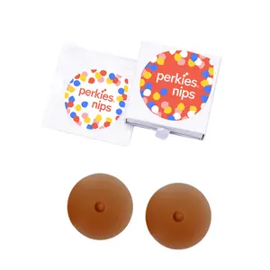 PERKIES Nips Nipple Enhancers - Dark Nude