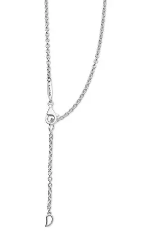 Lagos Caviar Lux Pavé Diamond Pendant Necklace