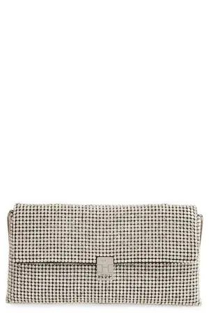REISS Albany Crystal Embellished Clutch