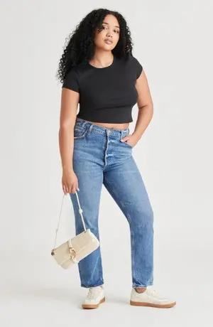 Dolce Vita Alice Raffia Shoulder Bag