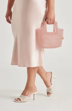 Dolce Vita Marel Beaded Tote - Champagne