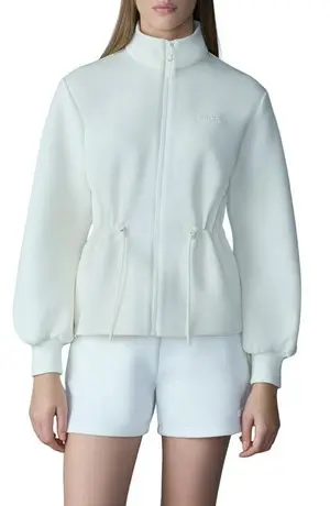Mackage Finola Double Face Jersey Jacket - Cream