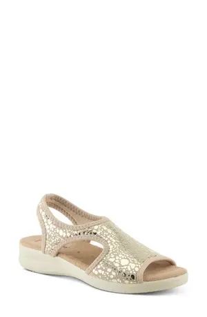 Spring Step Metallic Shoes For Women