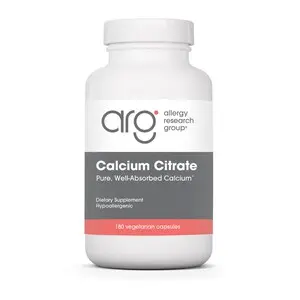 ALLERGY RESEARCH GROUP Calcium Citrate 150mg 180 Capsules - One-color