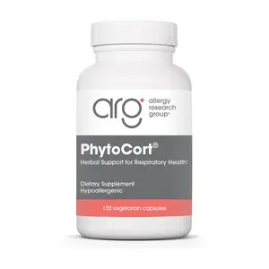 ALLERGY RESEARCH GROUP Phytocort 120 Capsules - One-color