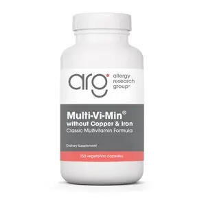 ALLERGY RESEARCH GROUP Multi-vi-min W/o Cu And Fe 150 Capsules