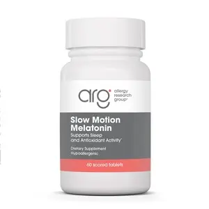 ALLERGY RESEARCH GROUP Slow Motion Melatonin 60 Tablets - One-color