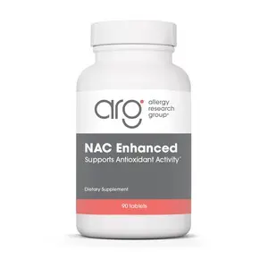 ALLERGY RESEARCH GROUP Nac/enhanced Antioxidant Formula 90 Tablets - One-color