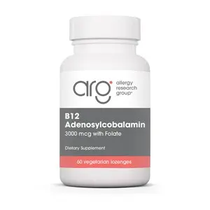 ALLERGY RESEARCH GROUP B12 Adenosylcobalamin 3000mcg 60 Lozenges - One-color