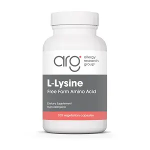 ALLERGY RESEARCH GROUP L-lysine 100 Capsules - One-color