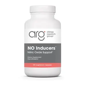 ALLERGY RESEARCH GROUP No Inducers Nitric Oxide Support 180 Capsules - One-color