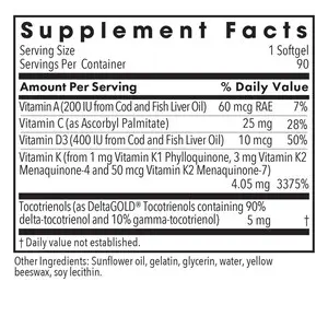 ALLERGY RESEARCH GROUP Full Spectrum Vitamin K 90 Softgels