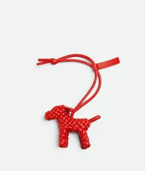 Bottega Veneta Dog Charm