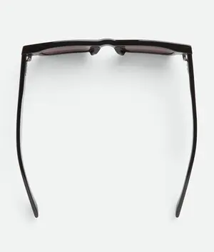 Bottega Veneta Square Sunglasses - Black/grey