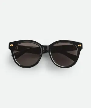 Bottega Veneta Dizzy Round Sunglasses