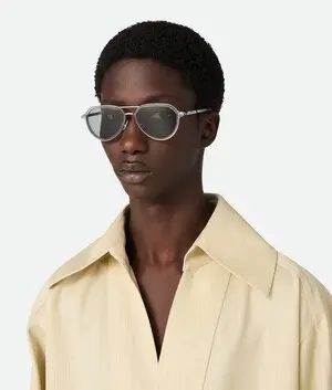 BOTTEGA  VENETA Bottega Veneta Forte Aviator Sunglasses