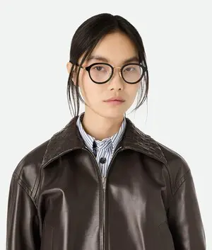 Bottega Veneta Forte Pantos Eyeglasses