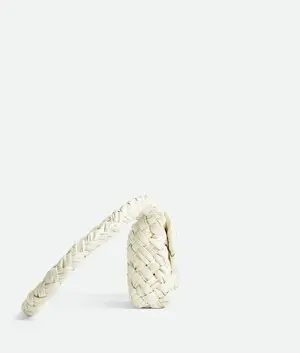 BOTTEGA  VENETA Small Kalimero Citt Foulard Intreccio Leather Crossbody Bag