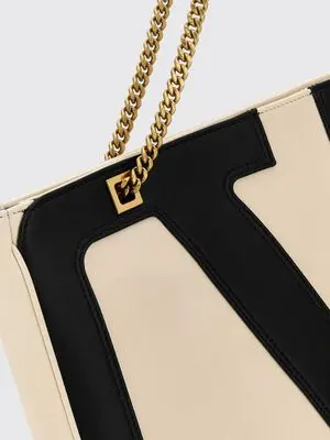 Valentino Garavani Tote Bag With Chain Strap - Butter