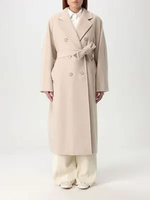 Max Mara Double Breasted Belted Coat