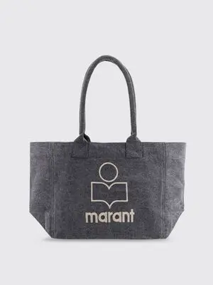 Isabel Marant Étoile Tote Bag With Logo - Black