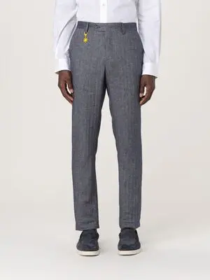 MANUEL RITZ Tailored Trousers - Blue