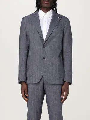 MANUEL RITZ Tailored Blazer - Blue