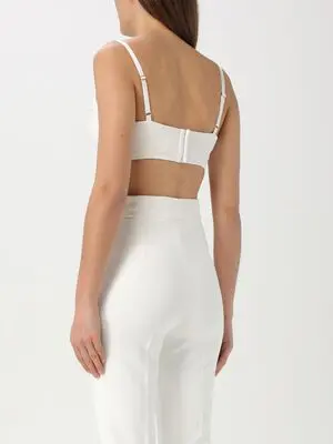 Elisabetta Franchi Top - Ivory