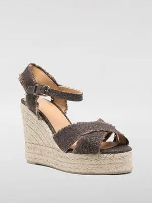CastaÑer Espadrille Wedge Sandal - Brown