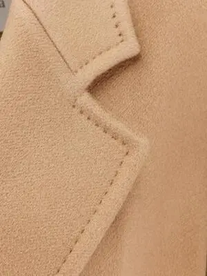 Max Mara Belted Wool Coat - Beige