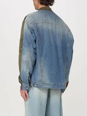 MAISON MARGIELA Bomber Jacket With Denim Sleeves