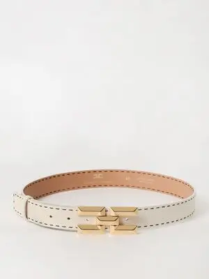 Elisabetta Franchi Belt - White