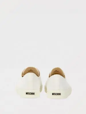 Moschino Lace-up Sneakers - White