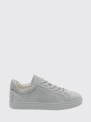 TOD'S Suede Lace-up Sneakers - Grey