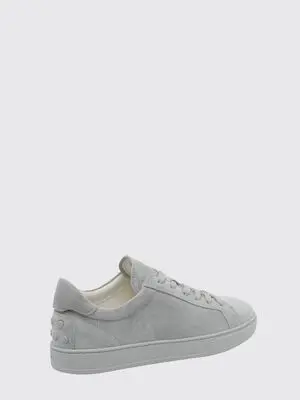 TOD'S Suede Lace-up Sneakers - Grey