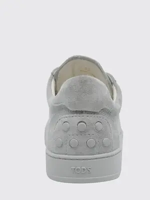 TOD'S Suede Lace-up Sneakers - Grey