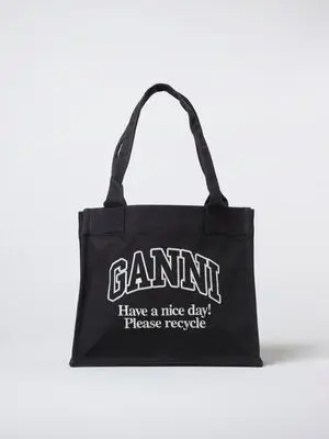 GANNI Tote Bag - Black