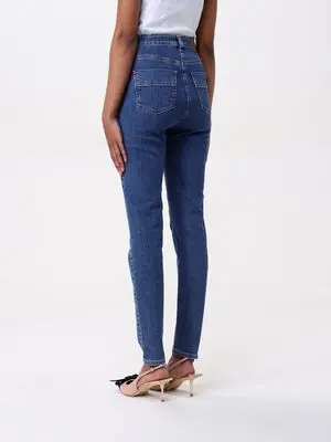 Elisabetta Franchi Straight Leg Jeans