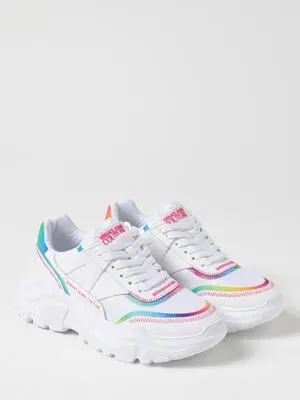 Versace Lace-up Sneakers - White