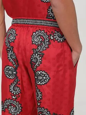 Dolce & Gabbana Printed Shorts - Red
