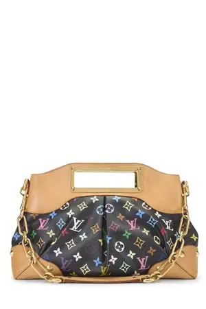 LOUIS VUITTON Takashi Murakami X Monogram Multicolore Judy - Black