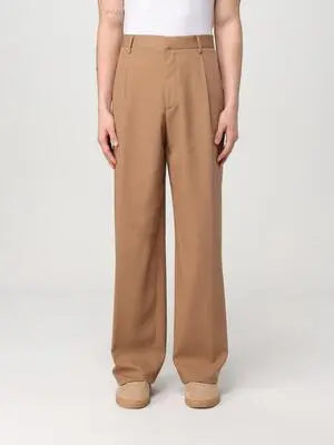 LARDINI Tailored Wide Leg Trousers - Brown