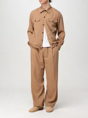 LARDINI Tailored Wide Leg Trousers