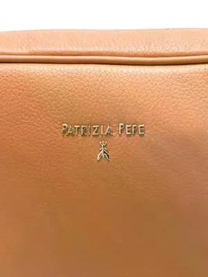 Patrizia Pepe Leather Crossbody Bag - Brown