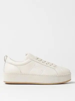 Hogan Lace Up Sneakers - White
