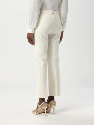 TWINSET Tailored Button Detailed Trousers
