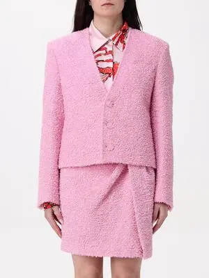 MSGM Textured Jacket - Pink